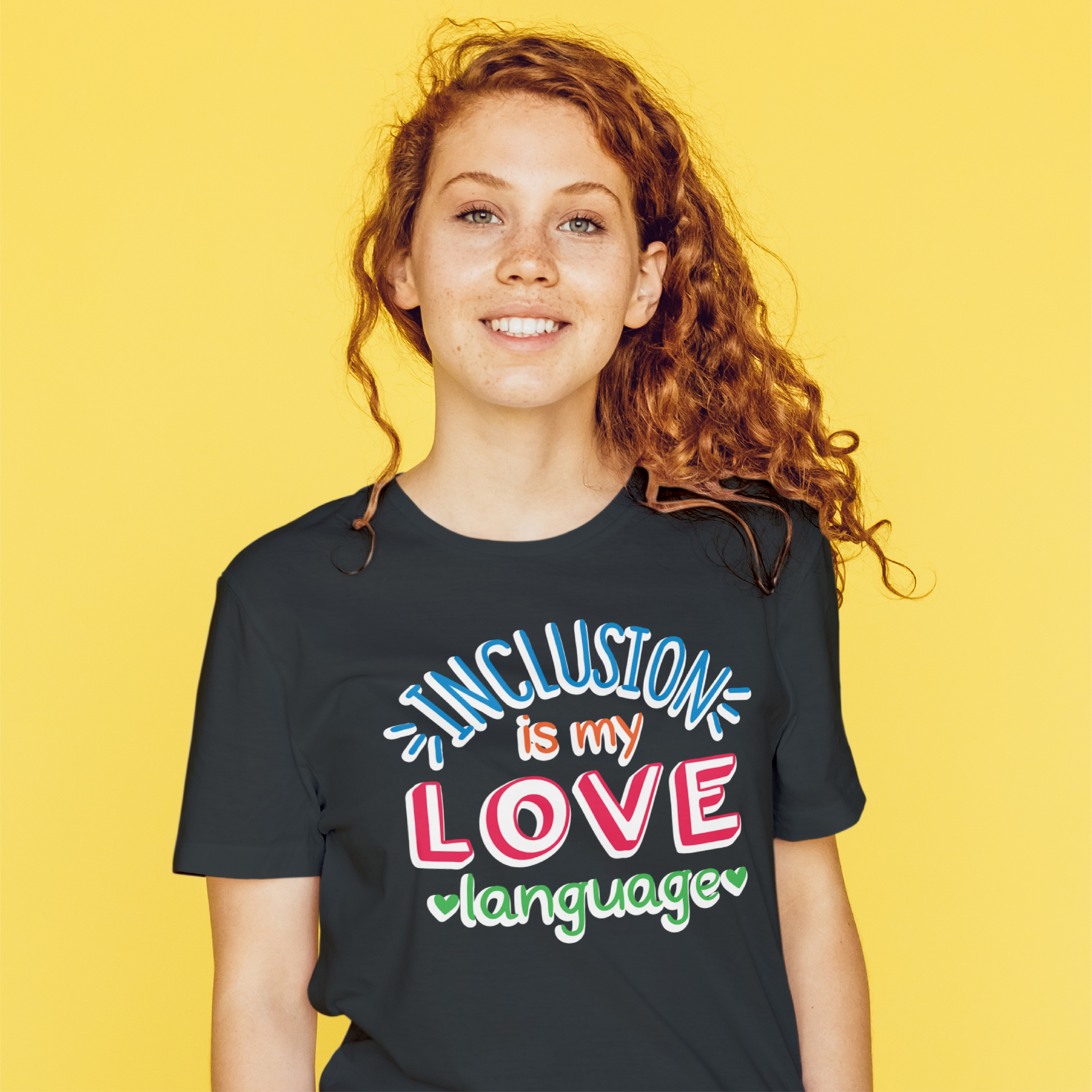 Inclusion Is My Love Language Tee – CapabiliTees